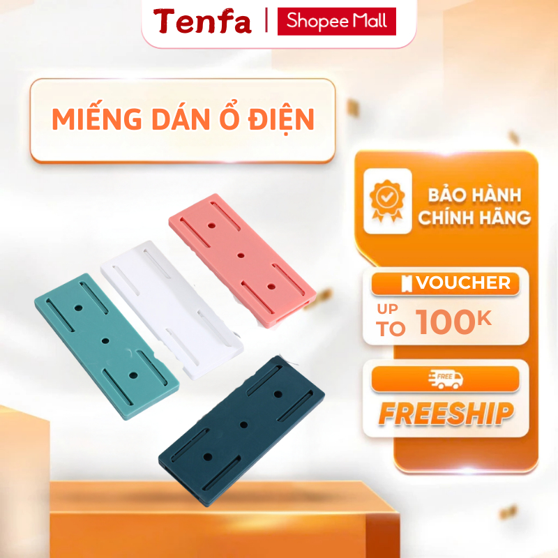 Miếng dán tường treo ổ cắm điện treo Modem Wifi giá đỡ treo tường cố ...