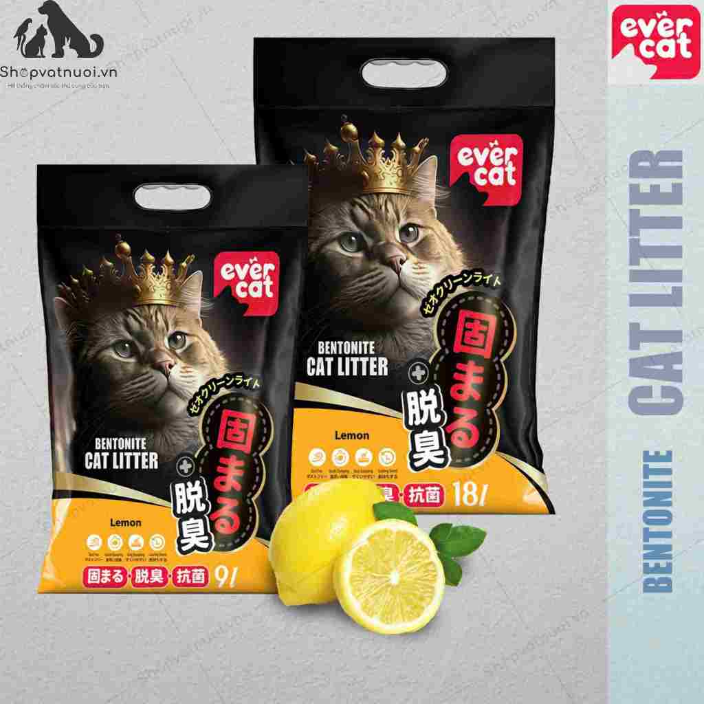 Cát Vệ Sinh Đất Sét Cho Mèo Ever Cat 9L | Shopee Việt Nam