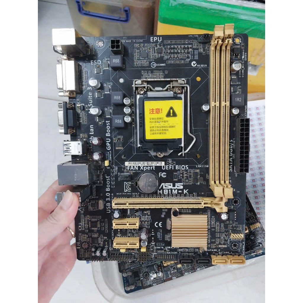 Main Asus H81 sk 1150 ( zin đét, full chức năng) có fe bh 01 tháng | Shopee Việt Nam
