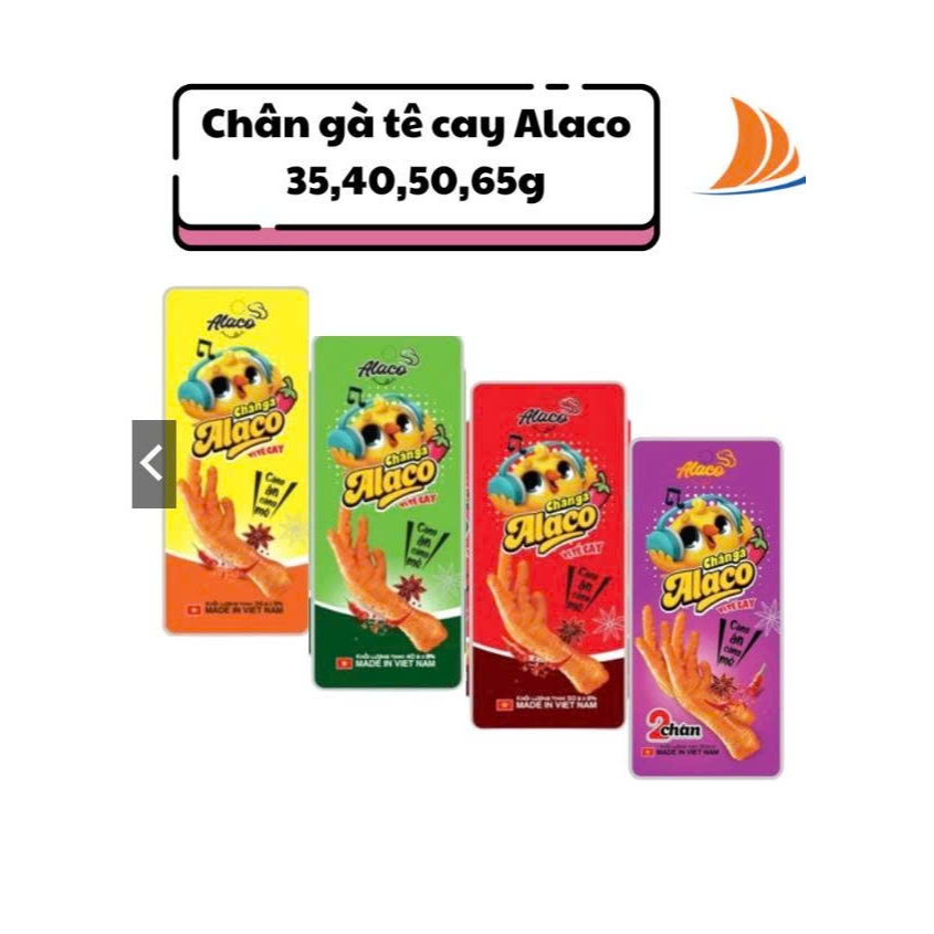 Chân gà vị tê cay Alaco 35g/40g/50g/65g | Shopee Việt Nam