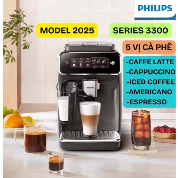 MÁY PHA CÀ PHÊ TỰ ĐỘNG PHILIPS EP1221/62 EP2220/10 EP2224/10 EP2221/40 EP2230/10 EP3341/82 ...
