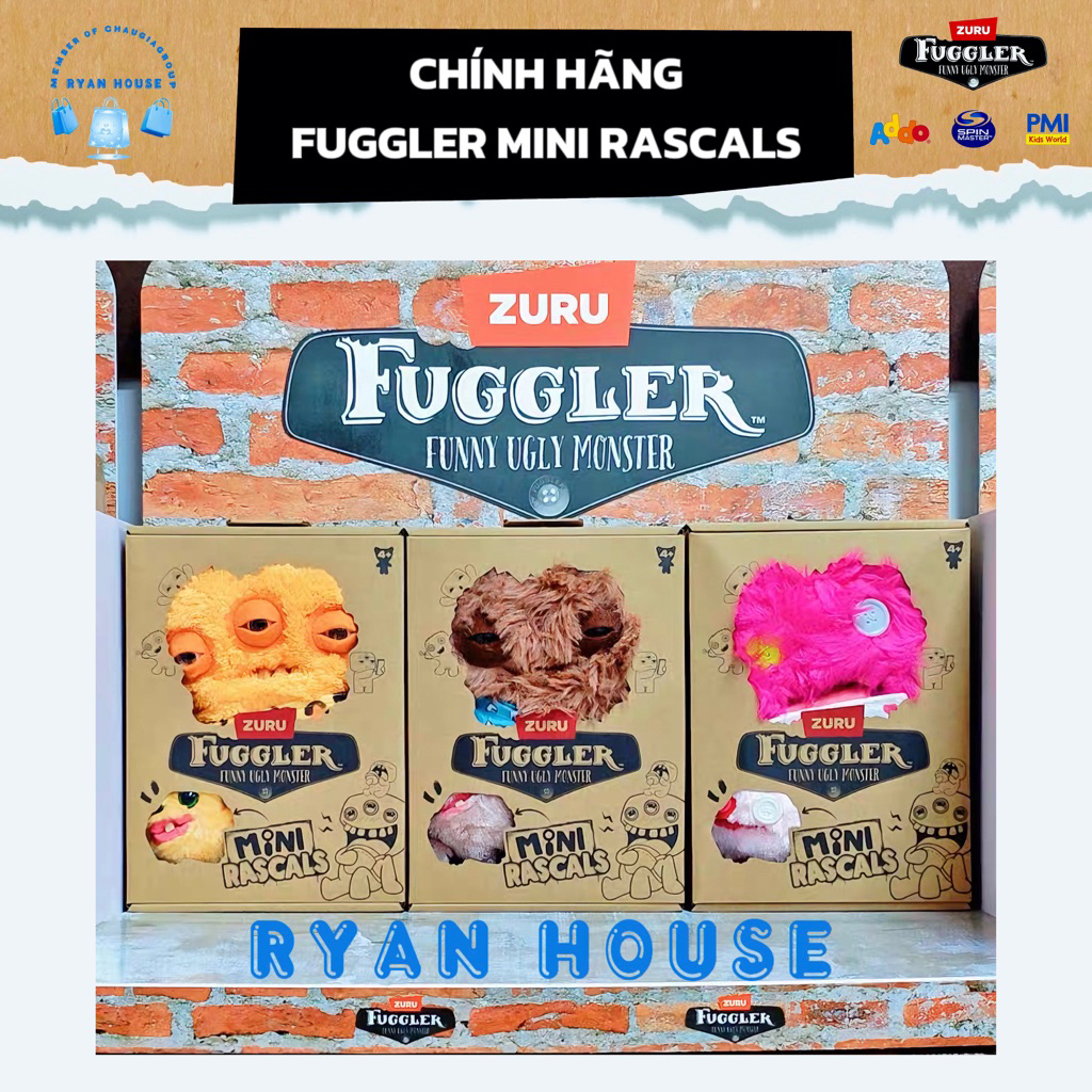 [ CHÍNH HÃNG - SẮP NGƯNG SẢN XUẤT ] - FUGGLER MINI RASCALS | Shopee ...