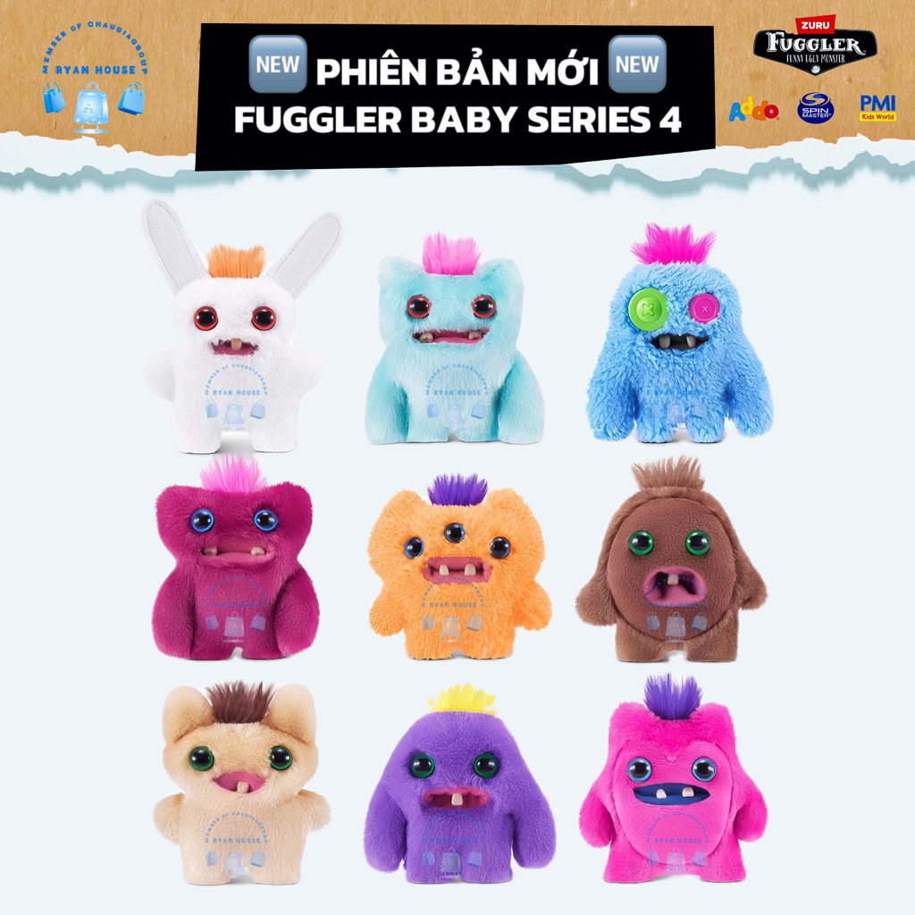 [ NEW ARRIVALS - CHÍNH HÃNG ] - FUGGLER BABY SERIES 4 | Shopee Việt Nam