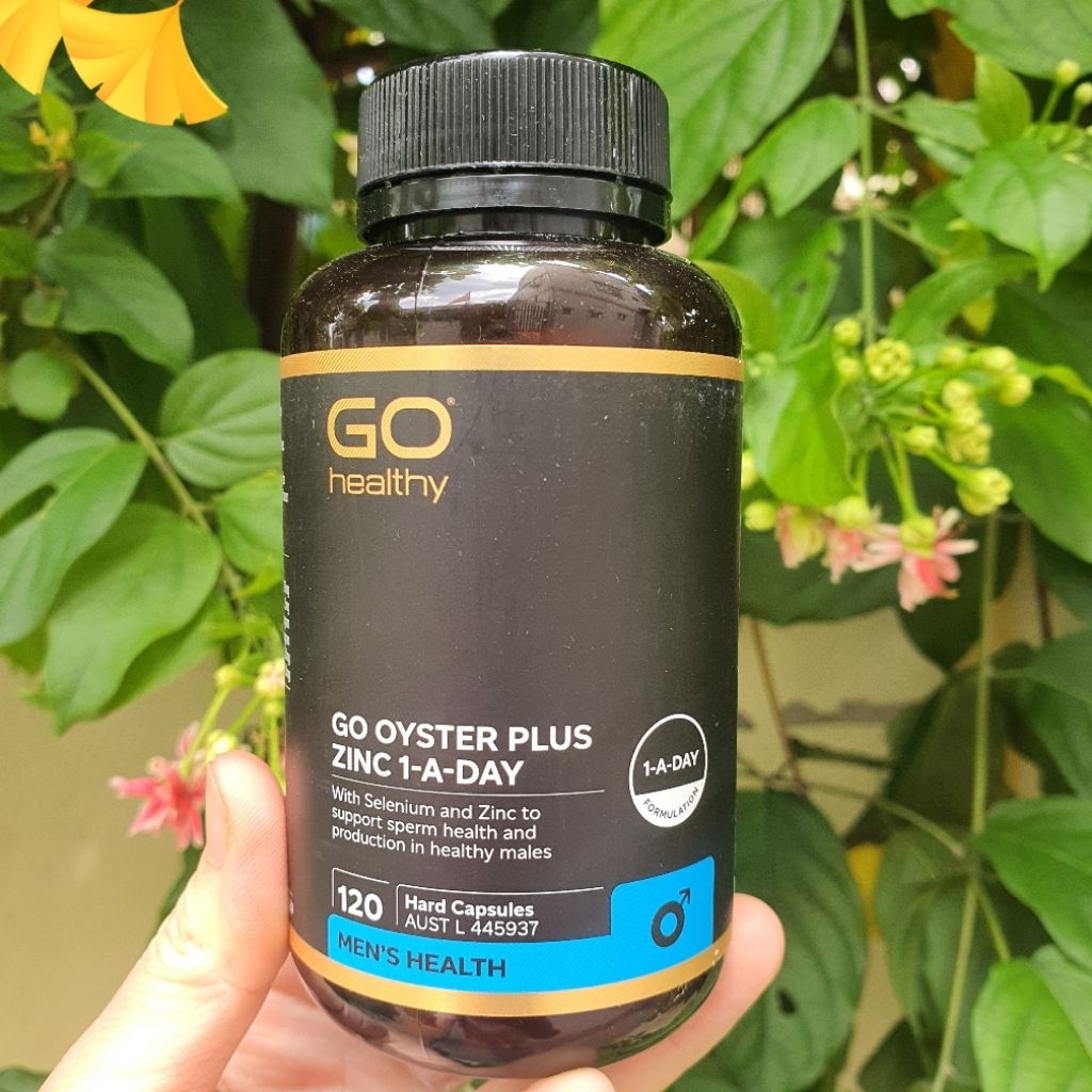 (Đủ bill úc) Tinh chất hàu Úc: Go healthy go oyster plus zinc 120 viên ...