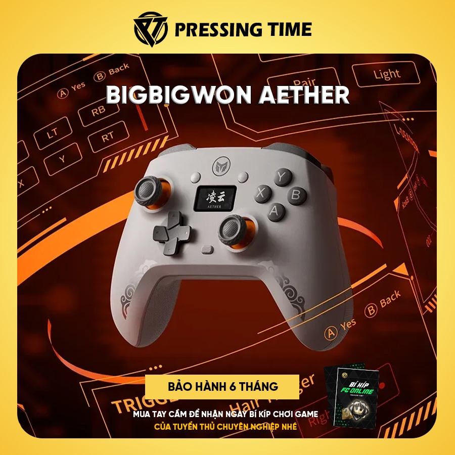 Tay Cầm Chơi Game Không Dây BIGBIGWON AETHER 2.4G – Màn Hình Mini, Hall Effect, 1000Hz | Shopee ...