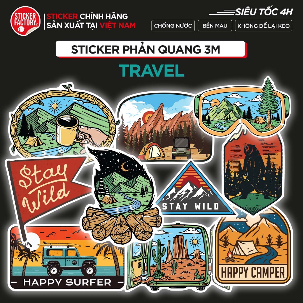Sticker Factory Vietnam, Cửa hàng trực tuyến | Shopee Việt Nam