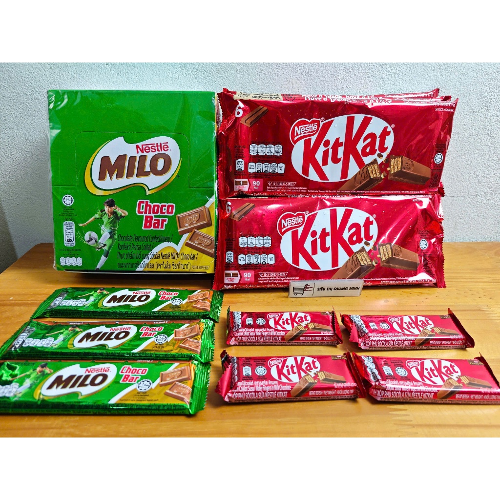Socola KitKat, Milo - Nestle 17g, 30g/ Thanh | Shopee Việt Nam
