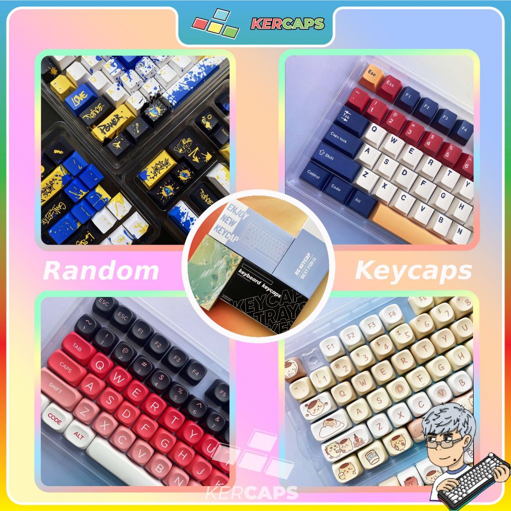 |Random Keycaps| Keycap mù - Blind Keycaps - Keycaps theo bộ ngẫu nhiên ...