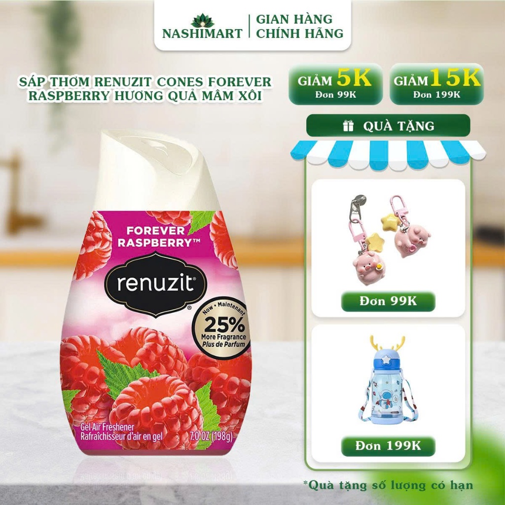 Sáp Thơm Renuzit Hương Quả Mâm Xôi – Forever Raspberry – 198g - Nhập ...