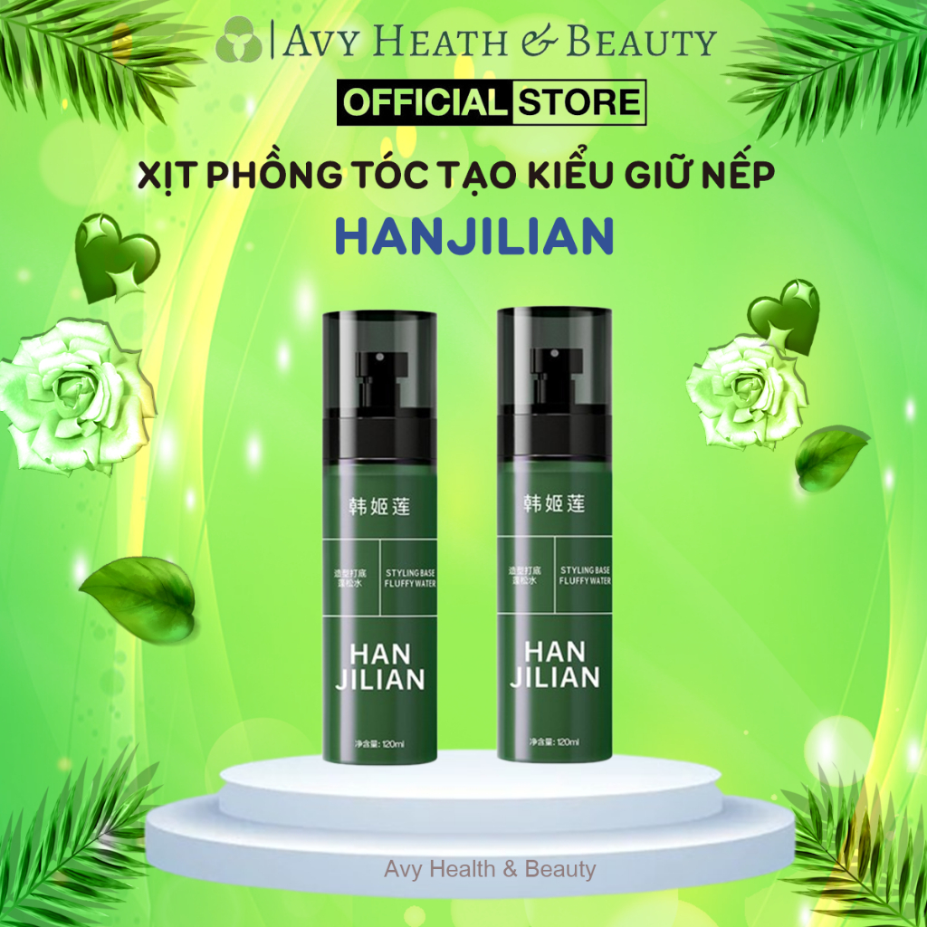 Xịt Dưỡng Tạo Kiểu Tóc HANJILIAN 120ML – Tinh Chất Fluffy HANJILIAN ...