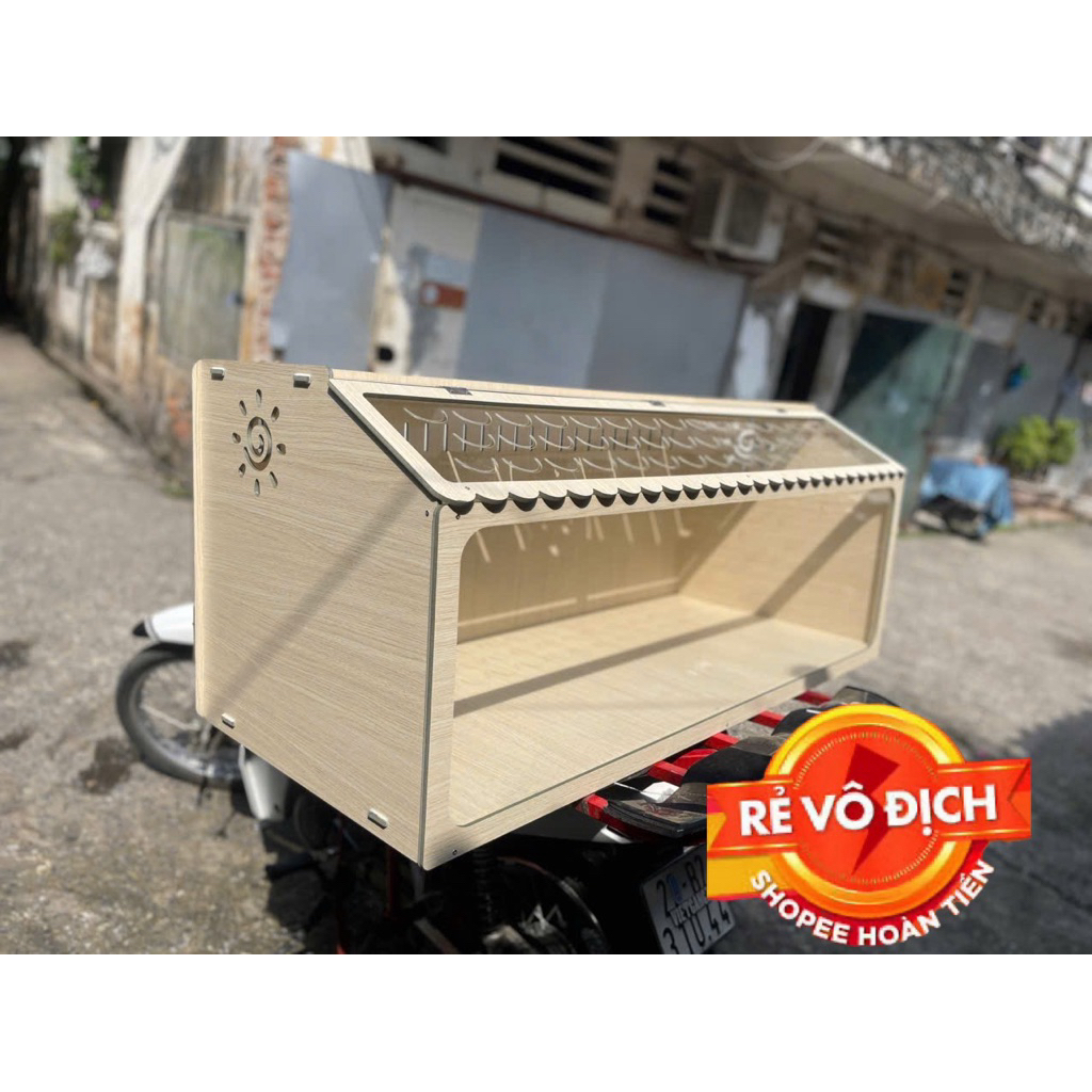 Lồng gỗ mặt mica Galaxy cho hamster,gà rutin,nhín,bọ ú,bò sát | Shopee ...