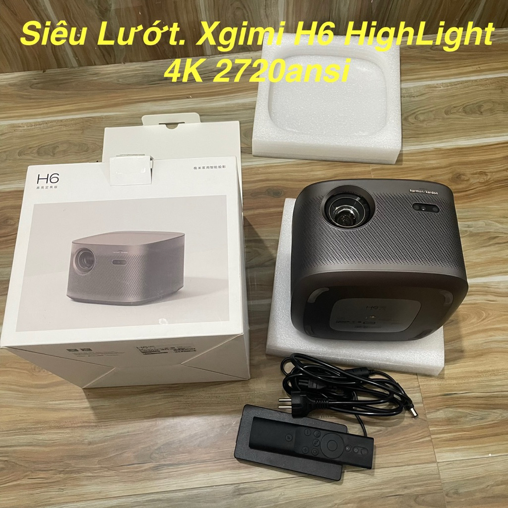Xgimi H6 HighLight 4K 2720ansi. Siêu Lướt Như Mới 1 cái Duy Nhất. Bảo Hành 12 Tháng Chính Hãng ...