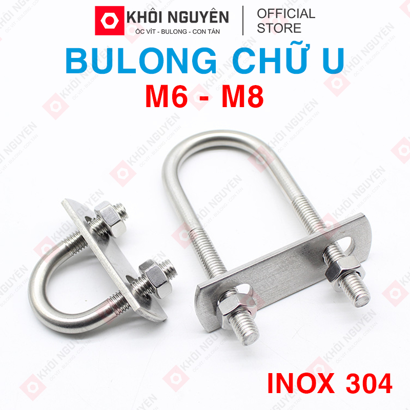 Bulong Chữ U, Cùm Chữ U, U-Bolt Inox 304 – Chắc Chắn, Chống Gỉ, Kết Nối Bền Vững | Shopee Việt Nam