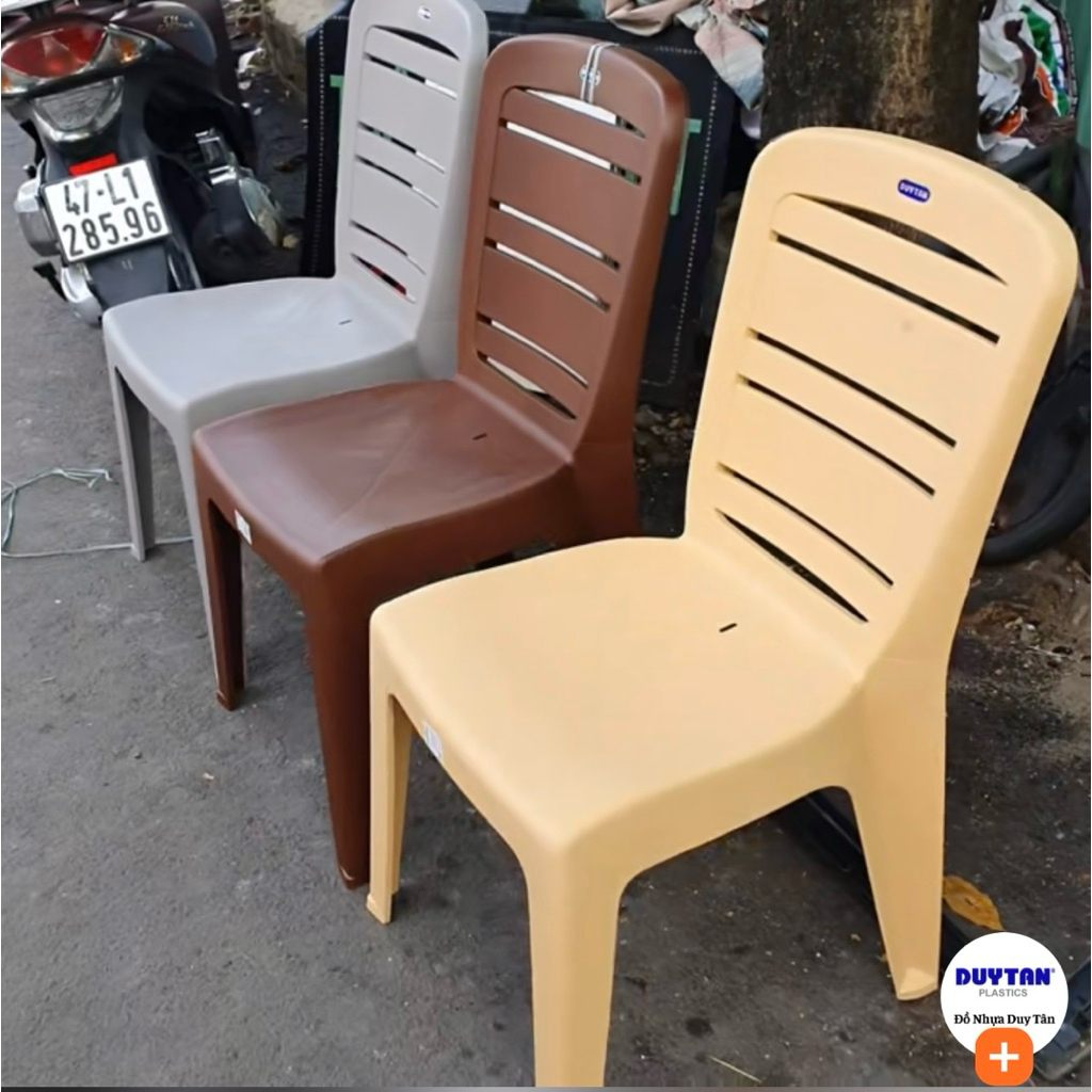 Ghế dựa lưng cao duy Tân (chính hãng),combo4 ghế dựa lưng sọc ngang ...