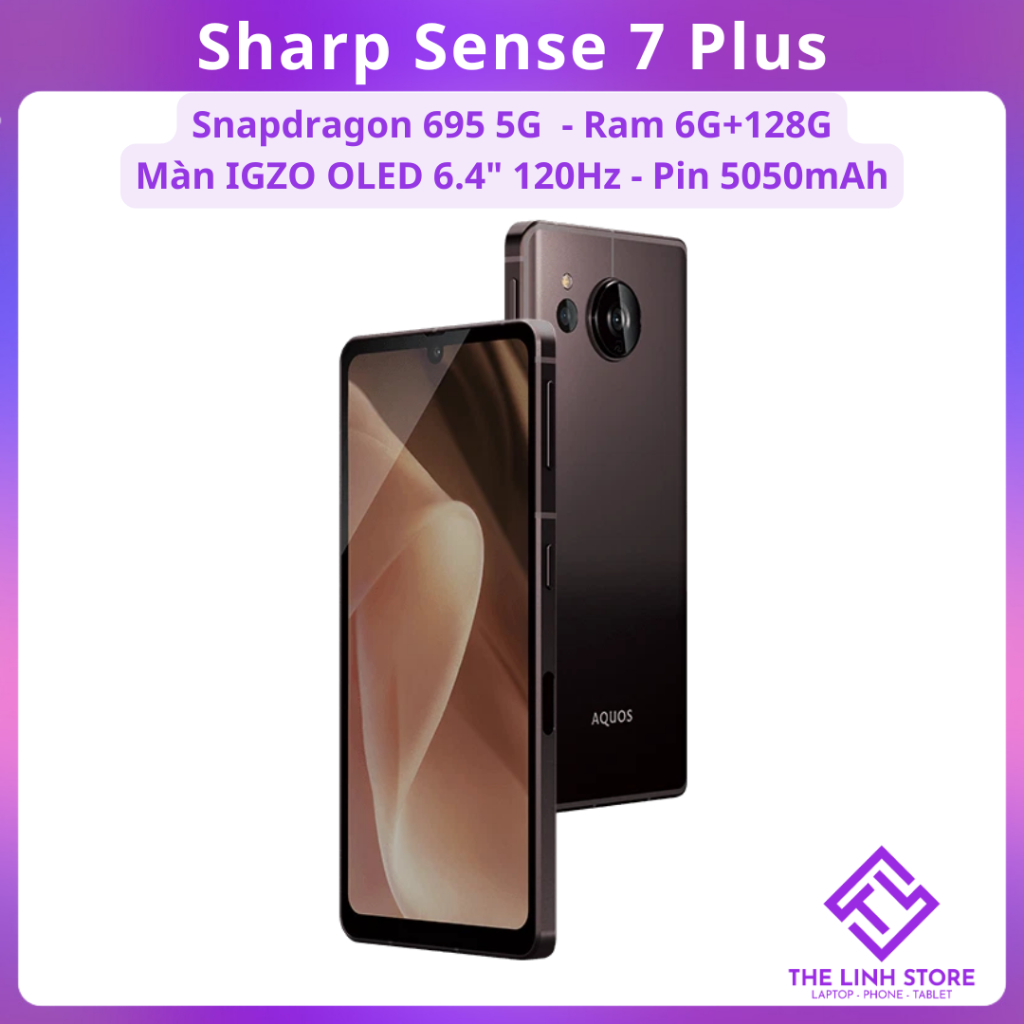 Điện thoại Sharp Aquos Sense 7 Plus màn IGZO OLED 120Hz - Snapdragon ...
