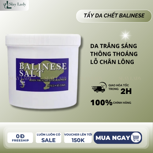 Tẩy Da Chết Muối Biển Thiên Nhiên Balinese Salt Body Treatment Pack ...