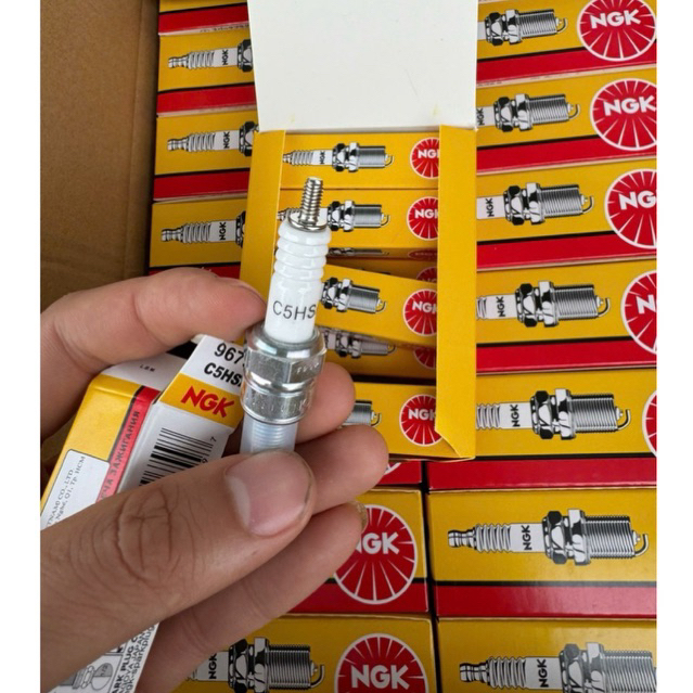 Hộp 10 Bugi NGK Xe Dream Wave CHÂN NGẮN - CHÂN DÀI Chuẩn NGK | Shopee ...