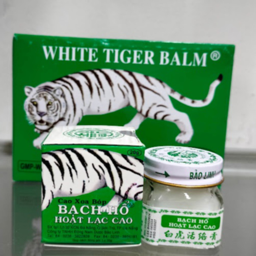 [HỘP 12 LỌ X 20g] Cao con hổ trắng Bạch Hổ hoạt lạc cao (20g) Bảo Linh ...