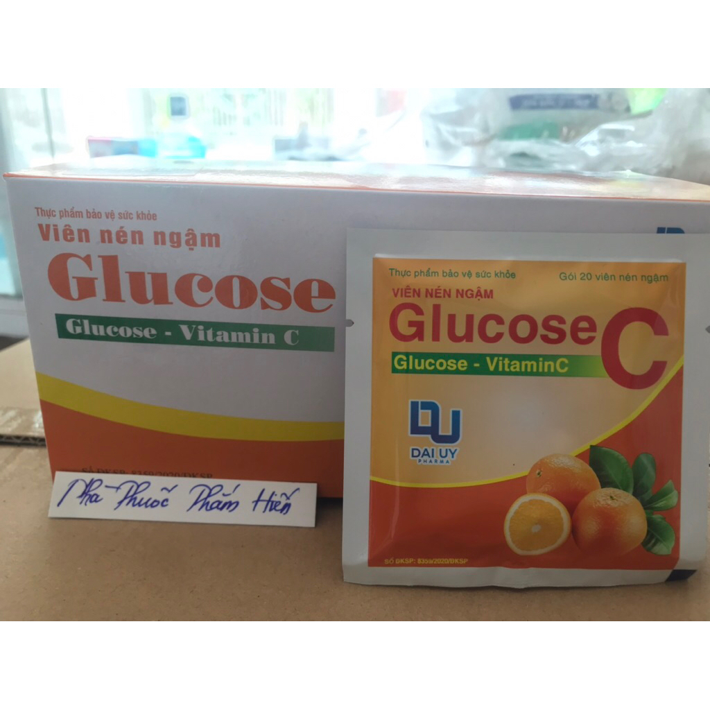 Viên ngậm Glucose C (1hộp x 30gói) | Shopee Việt Nam