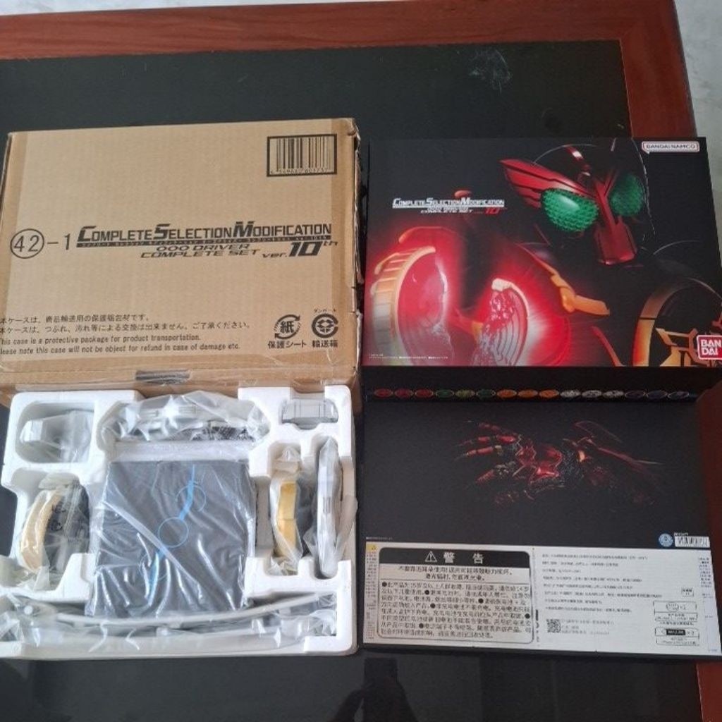 Đồ chơi Kamen Rider OOO 10th - Lẻ bộ CSM OOO Driver Complete 10th ...