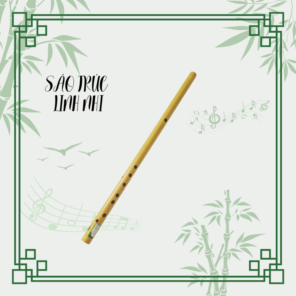 Sáo Trúc 10 Lỗ Nứa Nam 3 Tone C5 D5 Bb4 B4 A4 G4 F4