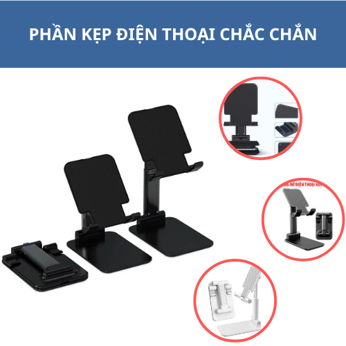 [K09] Giá đỡ điện thoại máy tính bảng K9 xếp gọn bỏ túi ,điều chỉnh độ ...