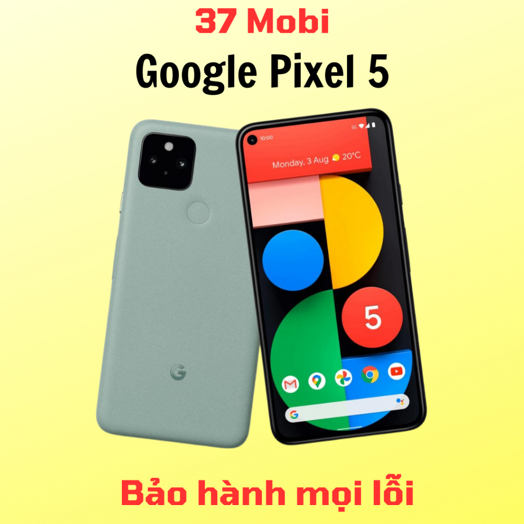 Điện thoại Google Pixel 5 - Snap 765G 5G Ram 8G 128G | Shopee Việt Nam
