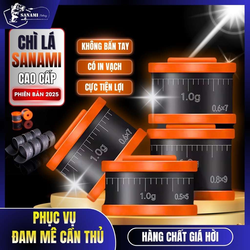 Chì Lá Câu Đài Cao Cấp Không Bẩn Tay,Không Ô Nhiễm Mỗi Trường PK67 ...