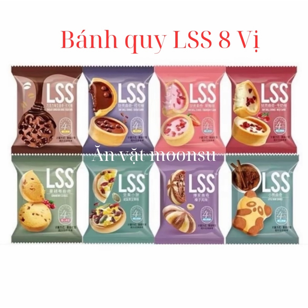 (Mix 8 Vị) Bánh Quy Bơ Socola LSS Mix Đủ Vị Thơm Ngon - Ngày In Trên ...