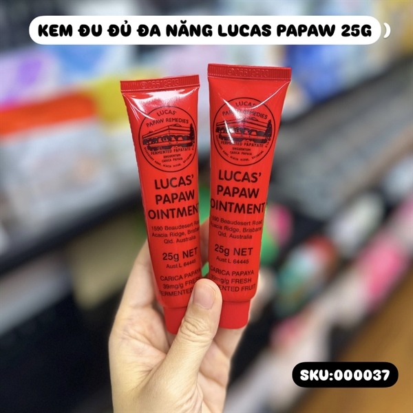 Kem đa năng Lucas' Papaw Ointment đu đủ của Úc 25g | Shopee Việt Nam