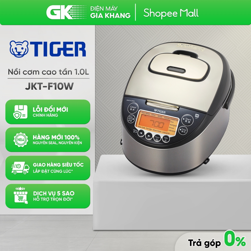 JKT-F10W / JKT-F18W - Nồi cơm điện tử cao tần Tiger JKT-F10W/F18W - BẢO ...