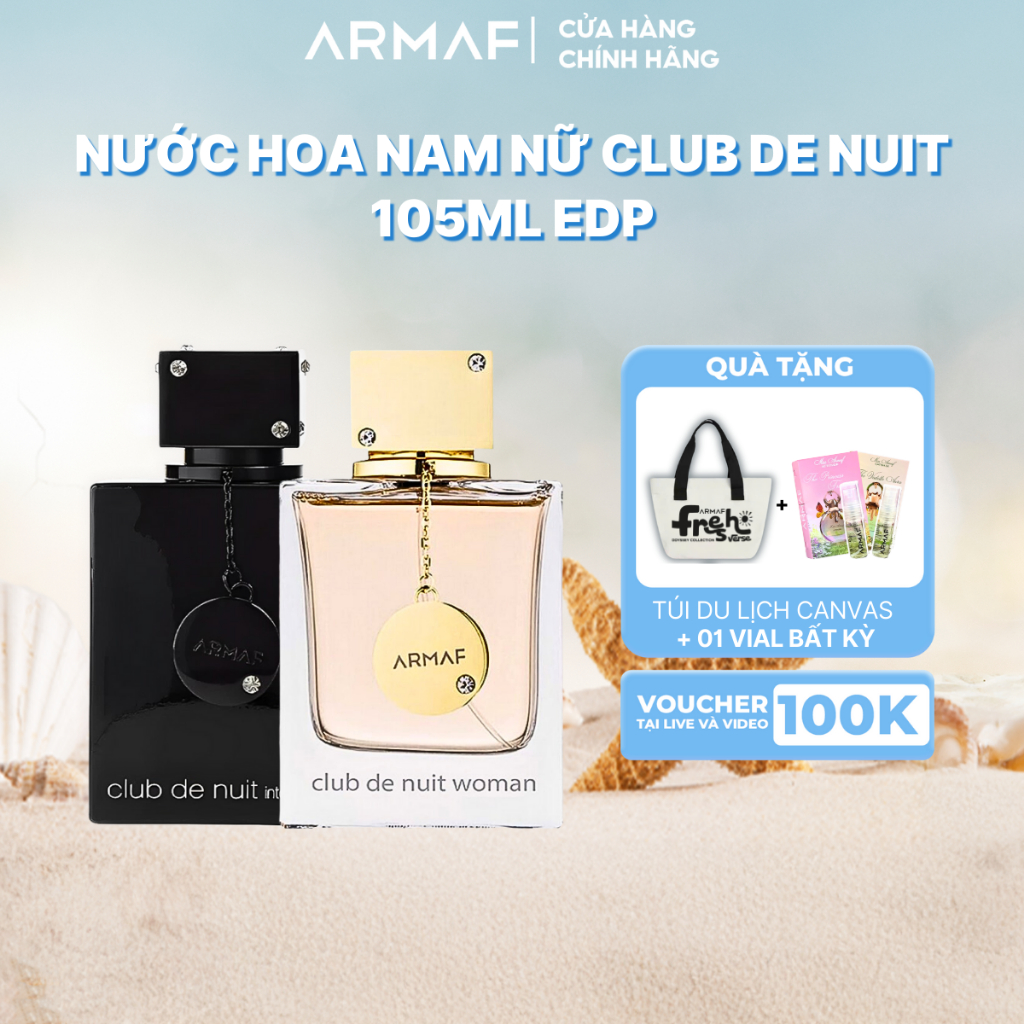 Nước Hoa Nam Nữ ARMAF Club De Nuit Full Size 105ML | Shopee Việt Nam