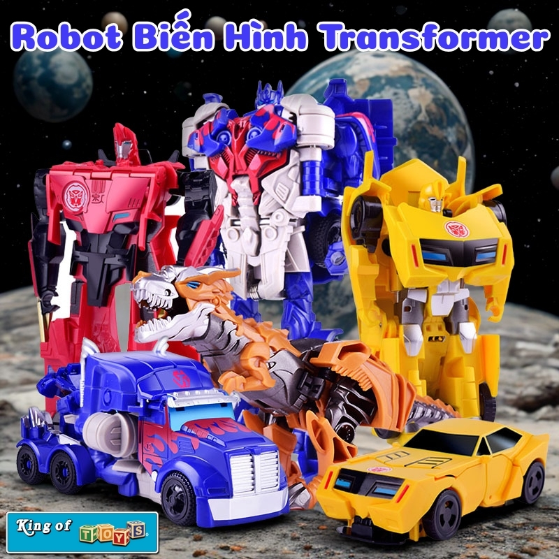 Đồ Chơi Robot Biến Hình Transformer Optimus Prime Bumblebee 2in1 Biến ...
