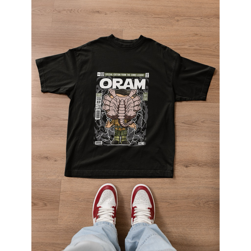 Áo thun Oversize Unisex form rộng cực chất cực ngầu - Funky Pop - Oram ...