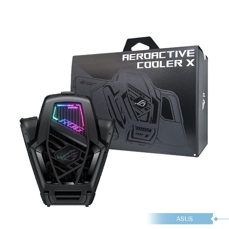 ASUS ROG AeroActive Cooler X 2024 AY2401 RGB Cooling Fan for ROG Phone ...