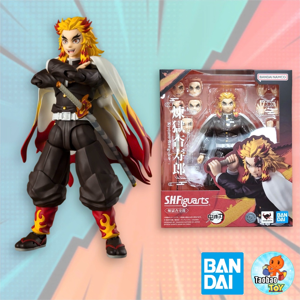 (Có Sẵn-Hỏa Tốc) Mô hình SHF Kyojuro Rengoku (Demon Slayer Kimetsu no ...