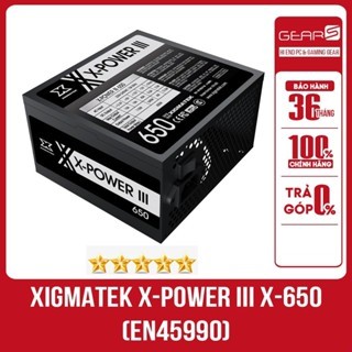 [FULL VAT]Nguồn máy tính XIGMATEK X-Power III 650 600W ATX (230V, 600W ...