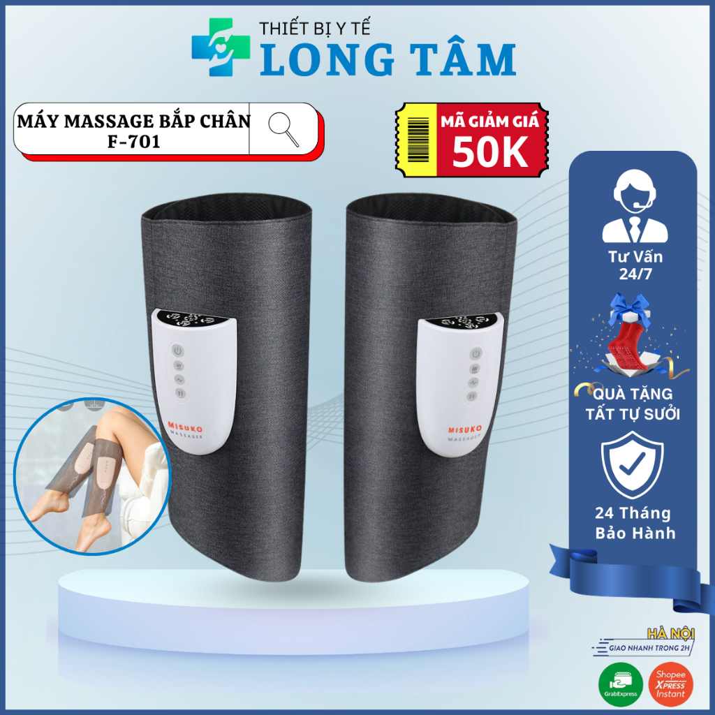 Máy Massage Bắp Chân MISUKO F-701 [BH 24 THÁNG] Massage Xung Điện, Massage Xung Điện, Rung Cao ...
