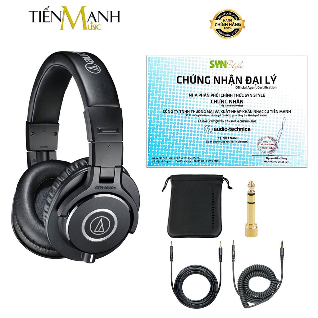 [Chính Hãng] Tai Nghe Kiểm Âm Audio Technica M40X - Studio Monitor ...