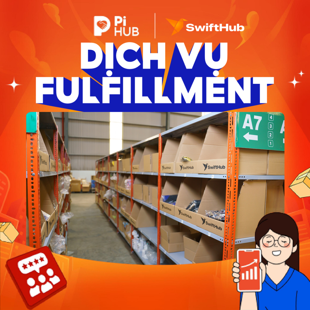 Dịch vụ Fulfillment hoàn tất đơn hàng Thương mại điện tử - SwiftHub | Shopee Việt Nam