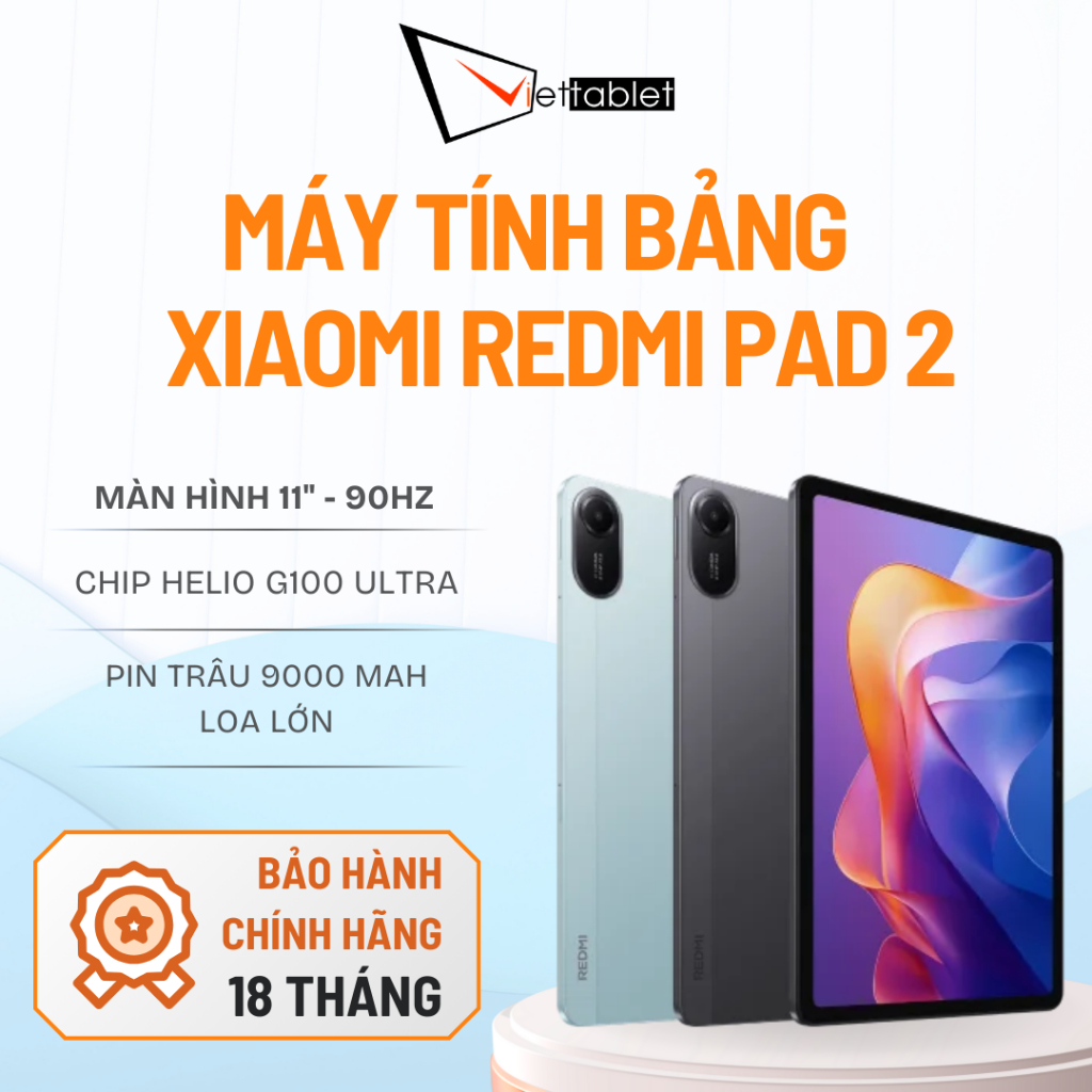 Máy tính bảng Xiaomi Redmi Pad 2 11 inch 4GB - 128GB | Shopee Việt Nam