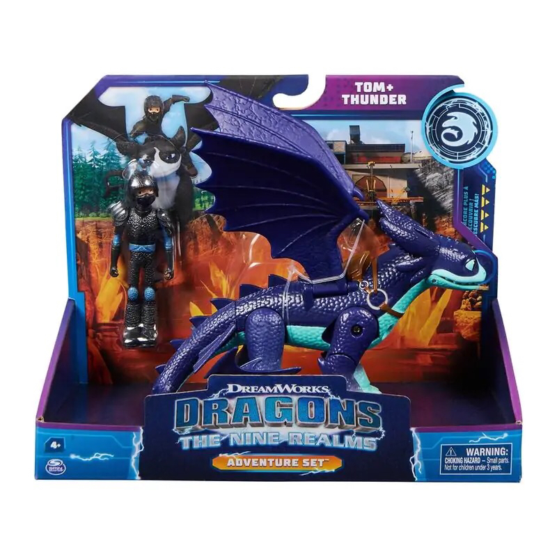 Mô hình bí kíp luyện rồng Tom & Thunder Dragon. | Shopee Việt Nam