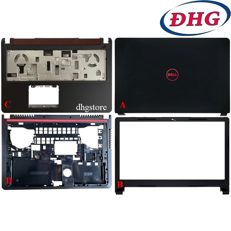 Vỏ A B C D E laptop Dell Inspiron 15-7000 7557 7559 5577 5576 P57F máy ...