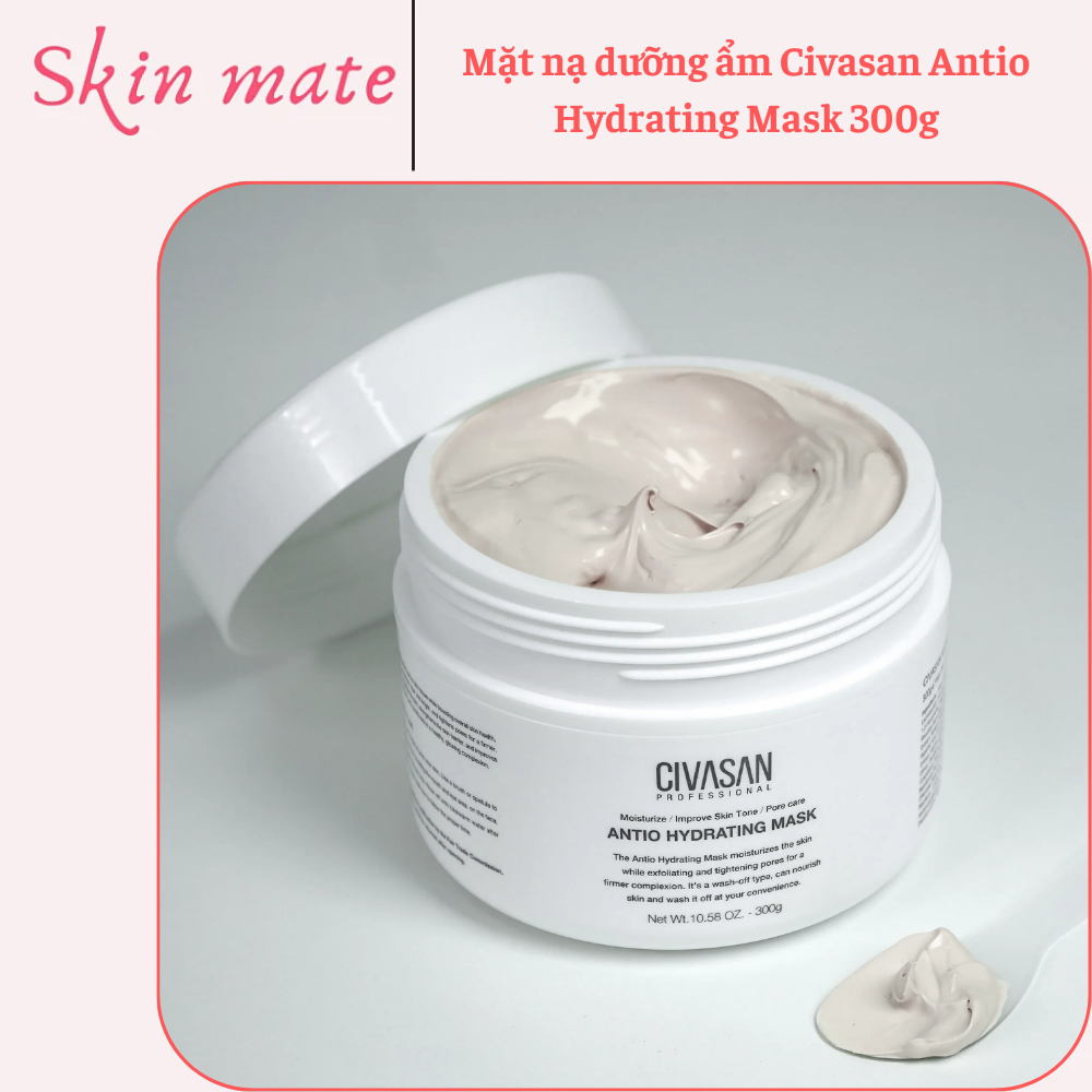 (hàng công ty) Mặt nạ dưỡng ẩm chống lão cải thiện tông màu da Civasan ...