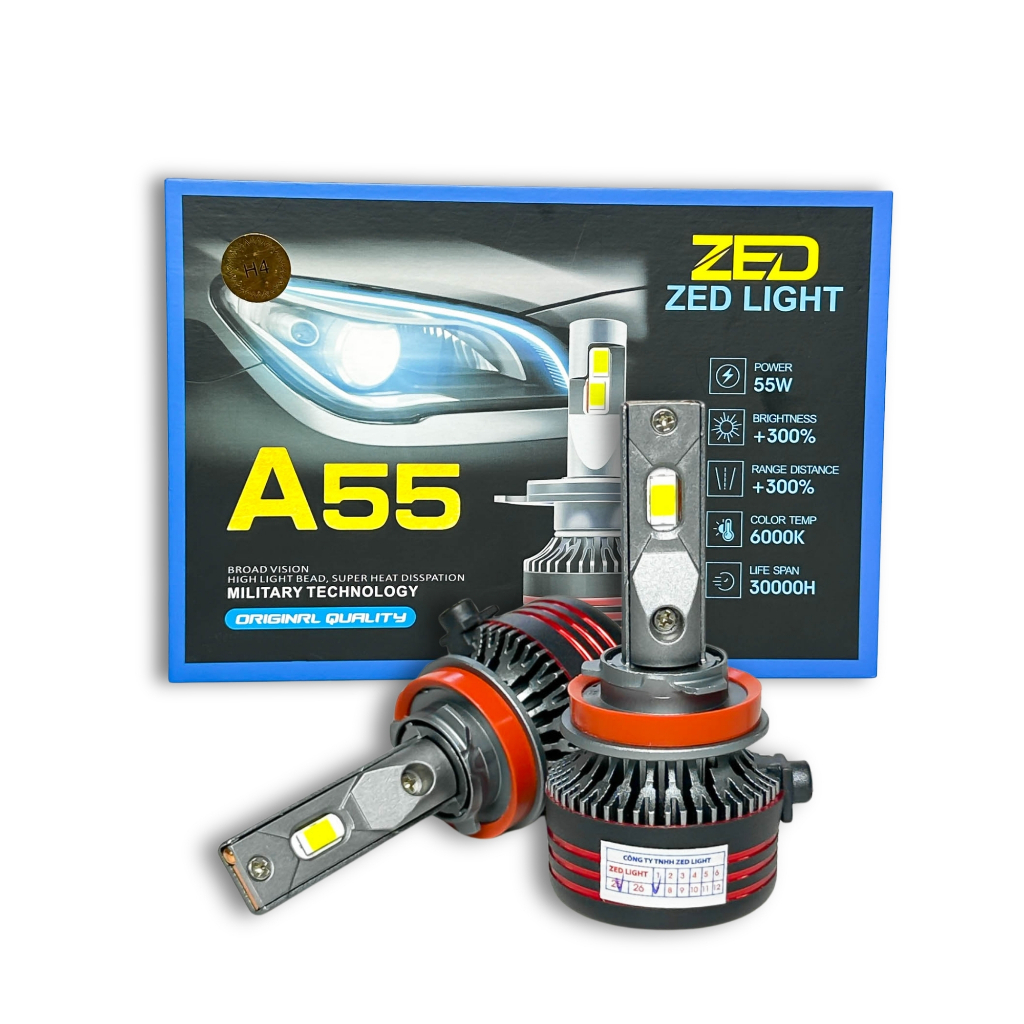 Đèn LED Pha A55 ZED LIGHT - 55W Sáng Gom Chiếu Xa 200m 12 24V DC Lắp ...