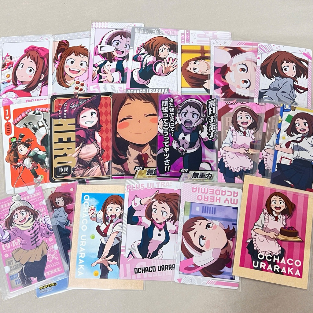 [Chính Hãng] Tổng Hợp Card Uraraka Ochaco MHA My Hero Academia Học viện ...