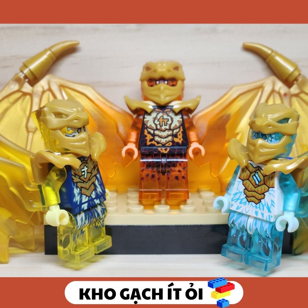 Jay - Zane - Cole Dragonform - Crystalized Season 15 like new 99% ...