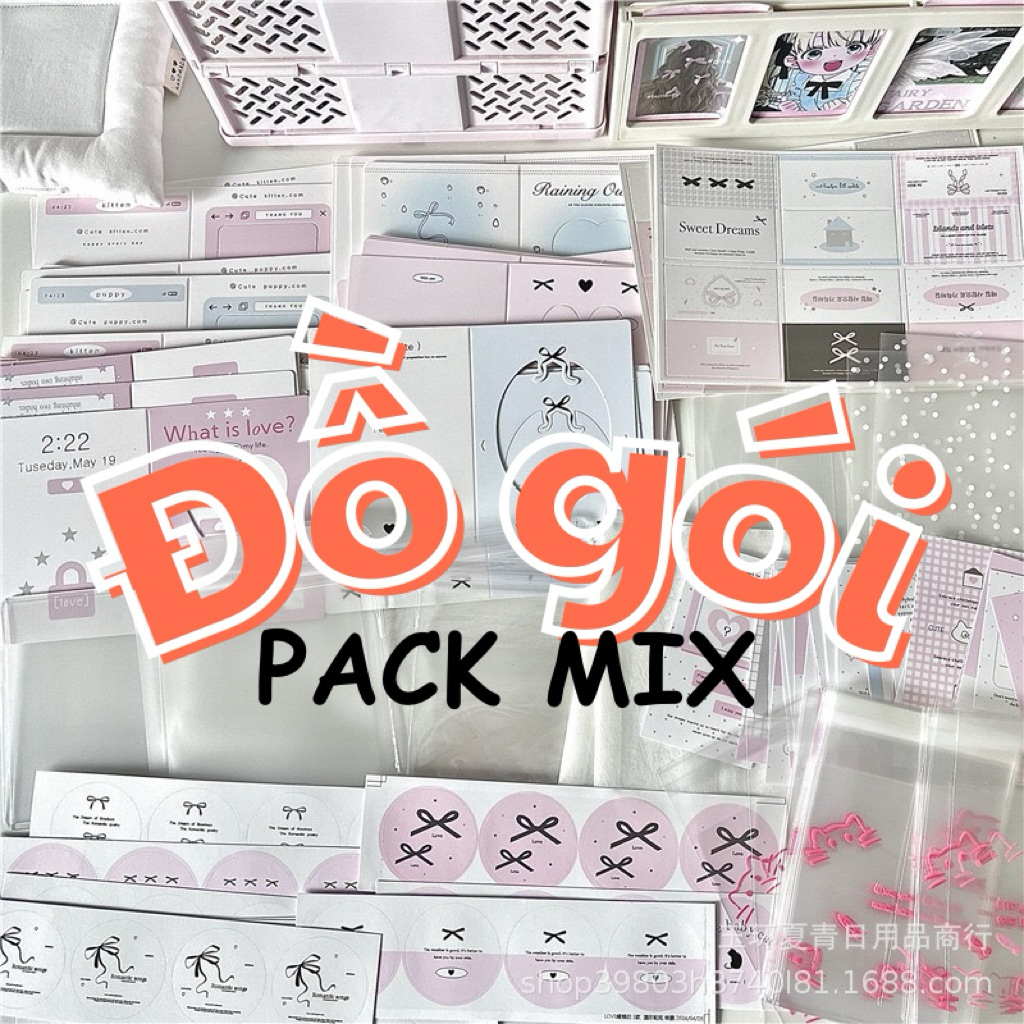 [NON-KPOP] Set mix đồ gói card, gói hàng đa dạng mẫu mã | Shopee Việt Nam