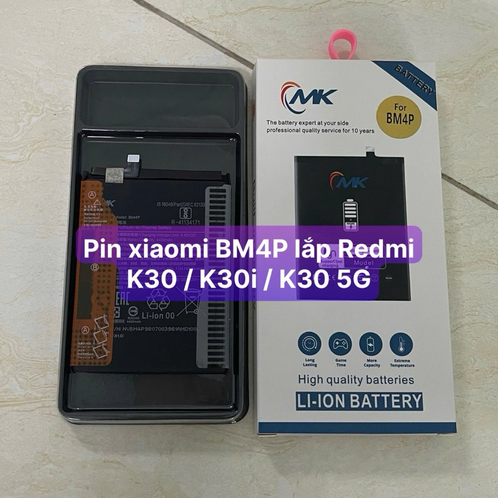 pin xiaomi Redmi K30 / K30i / K30 5G / model BM4P ,sản phẩm bảo hành 6 ...