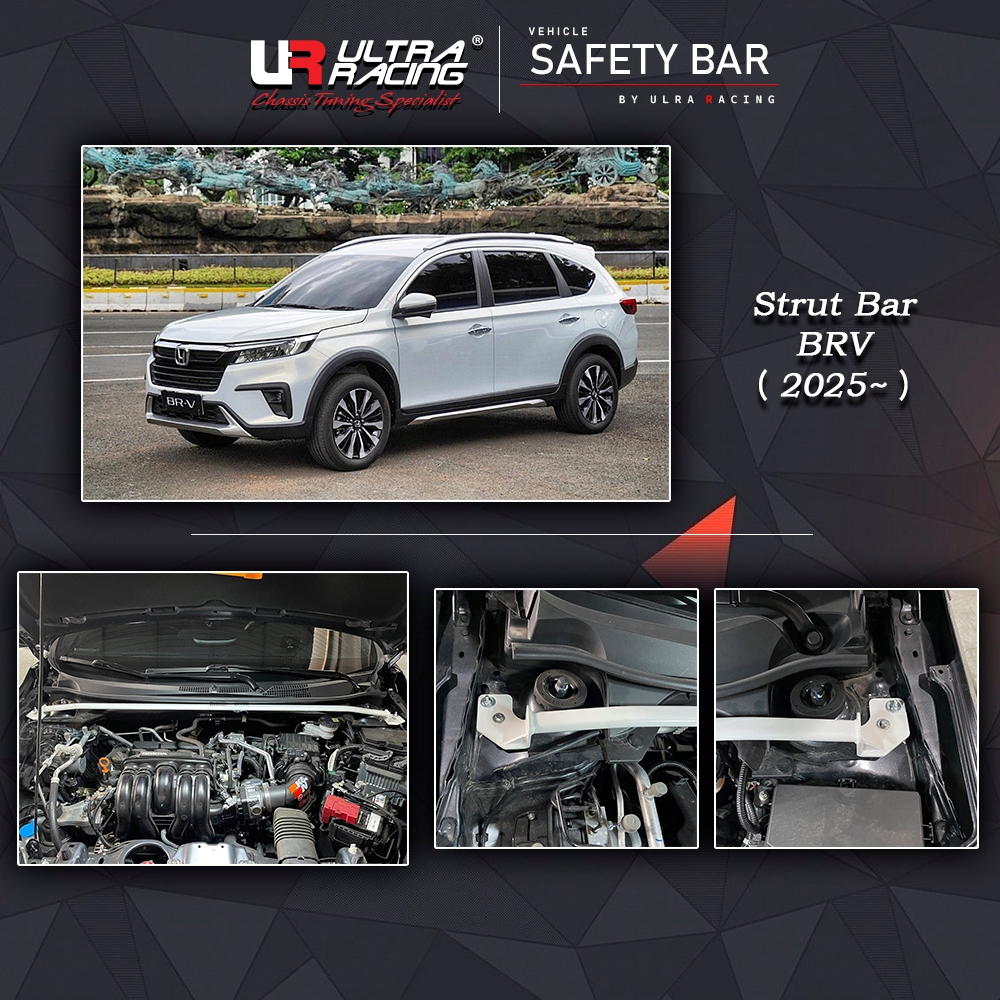 Thanh giằng ô tô Strut Bar HONDA BRV, thương hiệu Ultra Racing ...